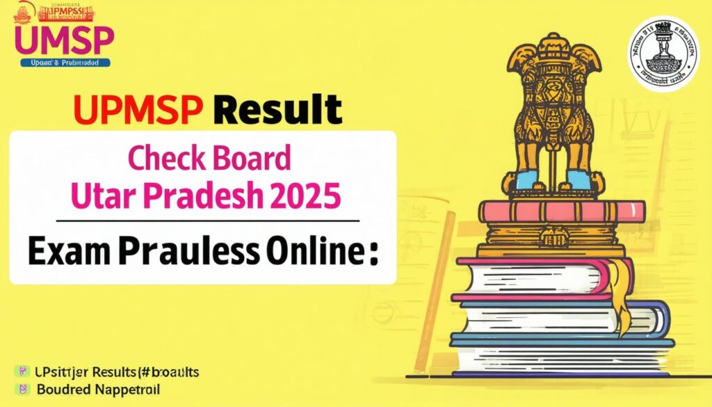UPMSP Result 2025: Check Uttar Pradesh Board Exam Results Online - Sixated